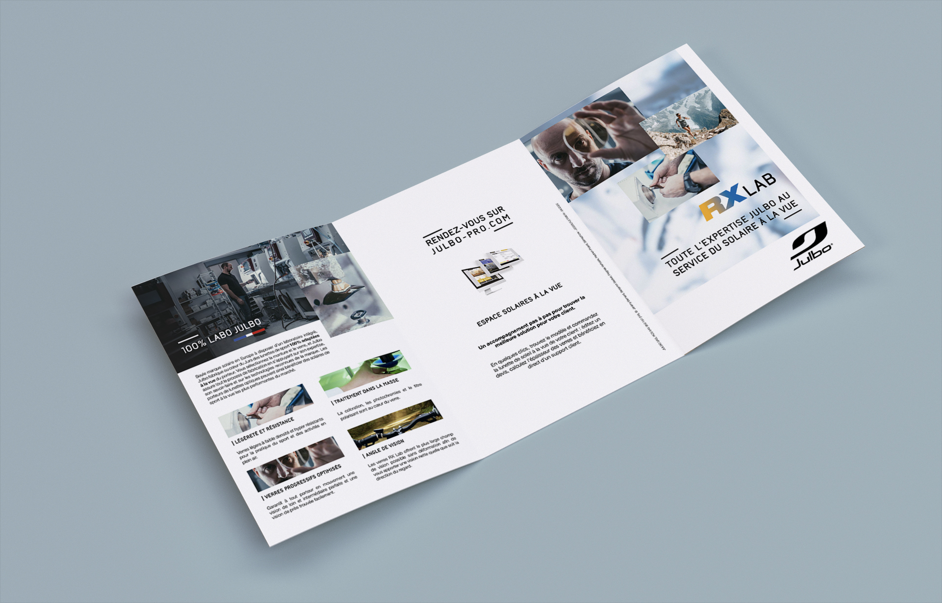 Notre création pour Julbo - Agence Novelar